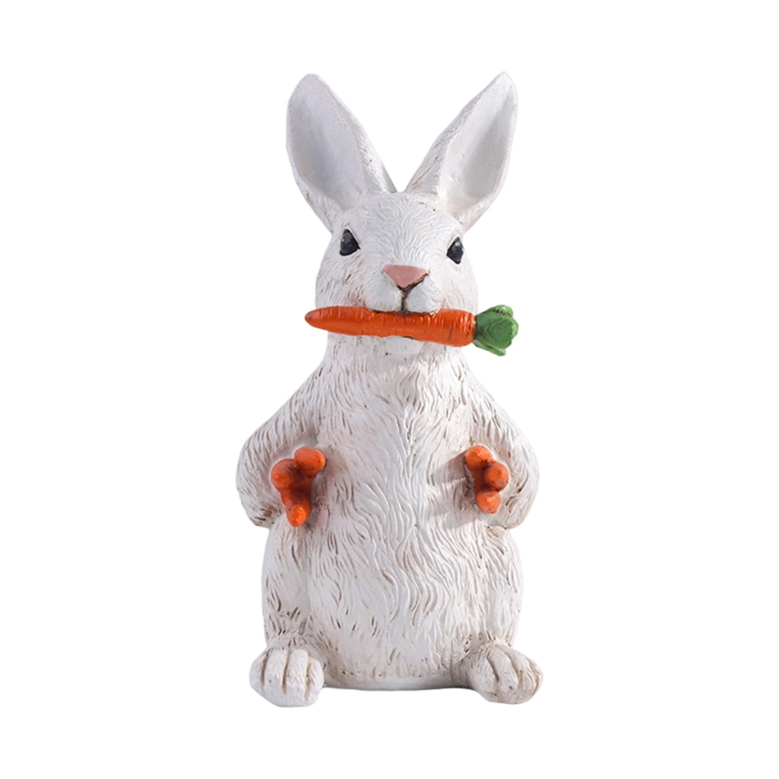 Easter Bunny Figurines Rabbit Resin Statues Decorations for Holiday ...