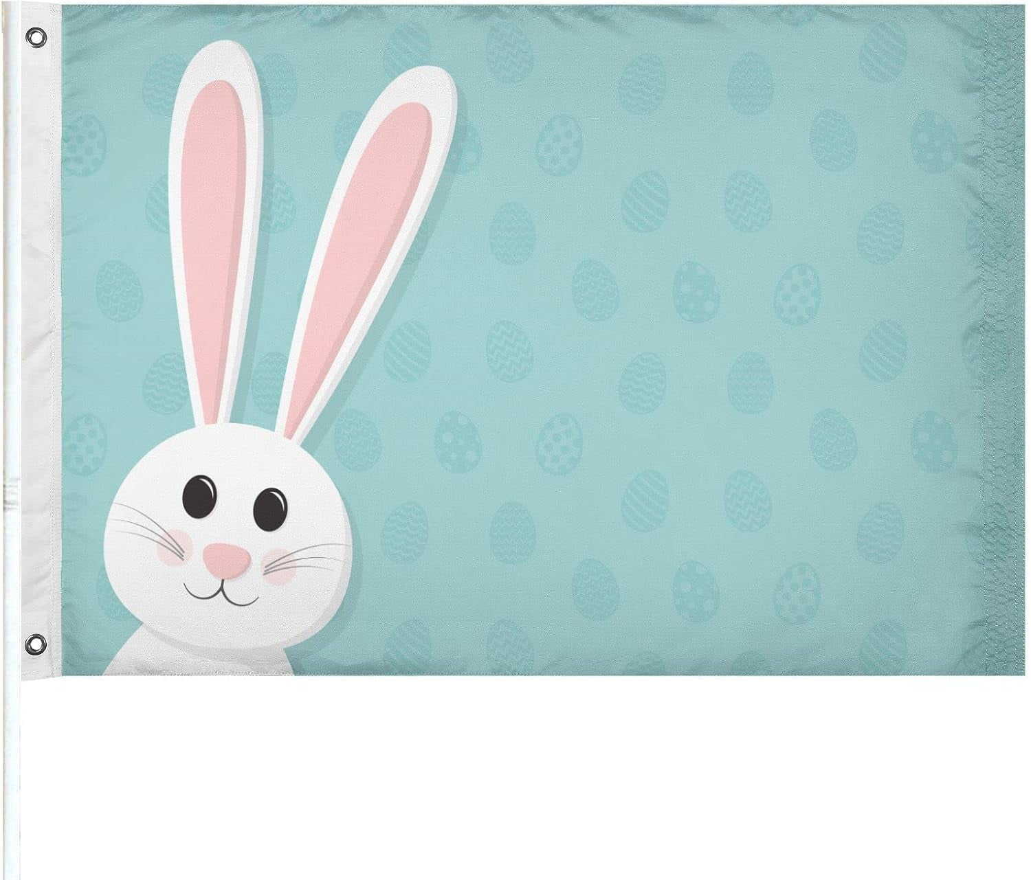 Easter Bunny Flag Outdoor Garden Flag for Outside Funny Flags with ...