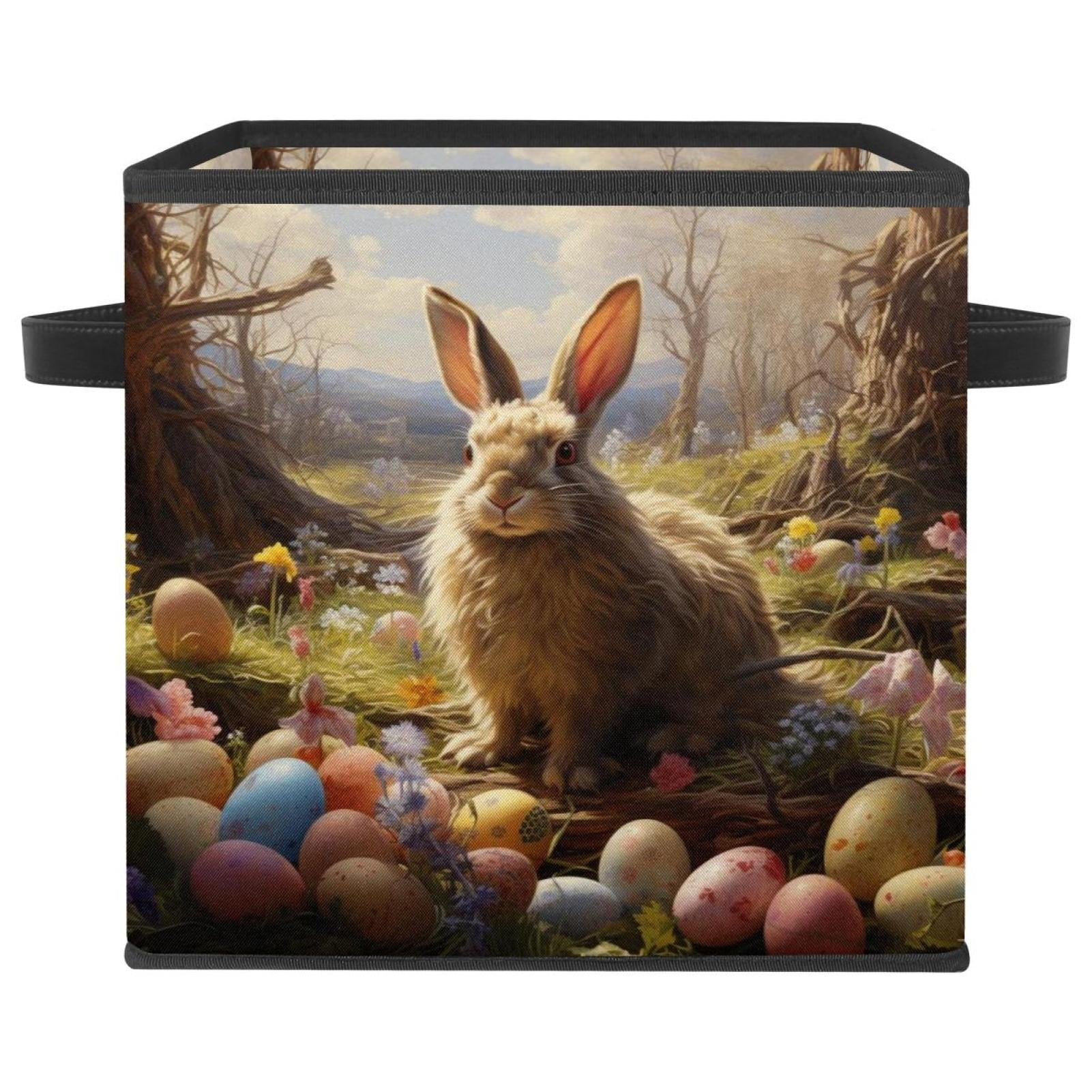 Easter Bunny G Storage Bins, Extra Large Closet Storage Cube for ...