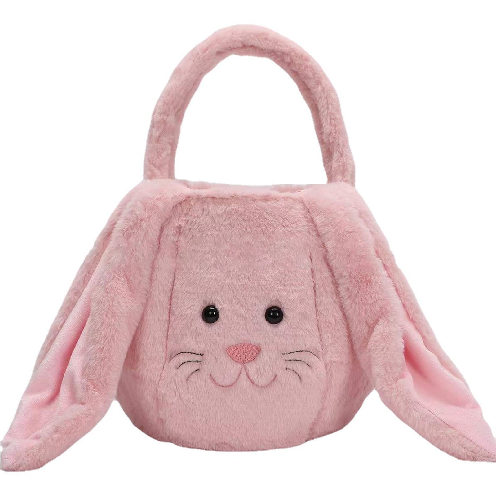Easter Bunny Easter Gift Bag - Soft Plush Bunny Buckets with Long Ears ...
