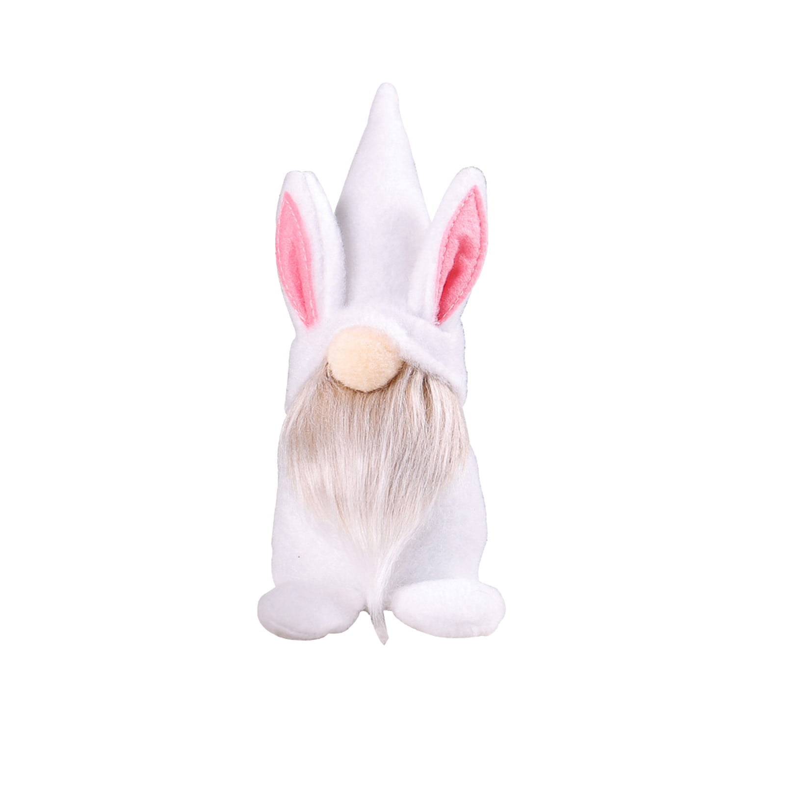 Easter Bunny Gnome Spring Gnomes, 7.87"x3.35" White Easter Holiday Home ...