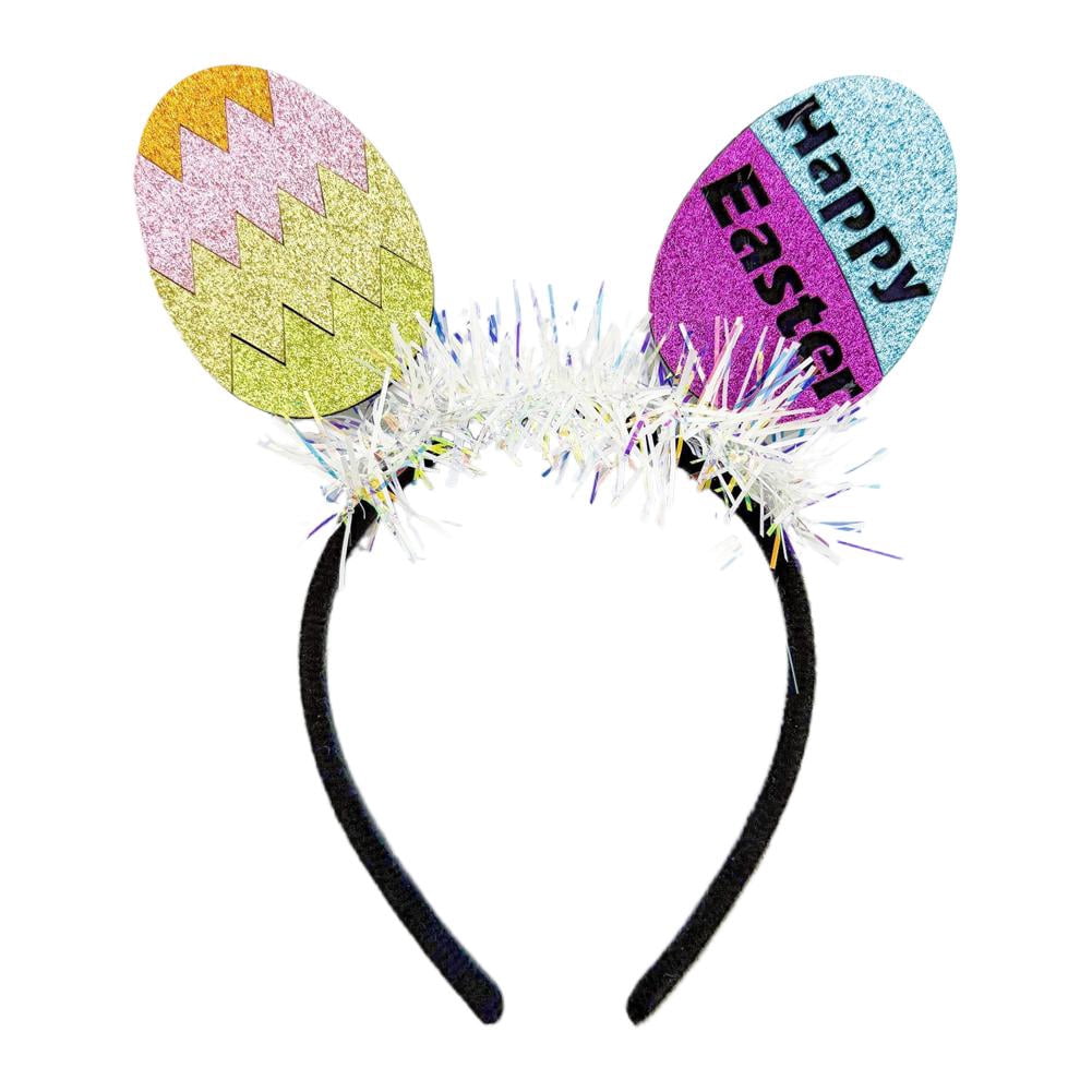 Easter Bunny Hairbands for Girls – Cartoon Bunny & Egg Design Headbands ...