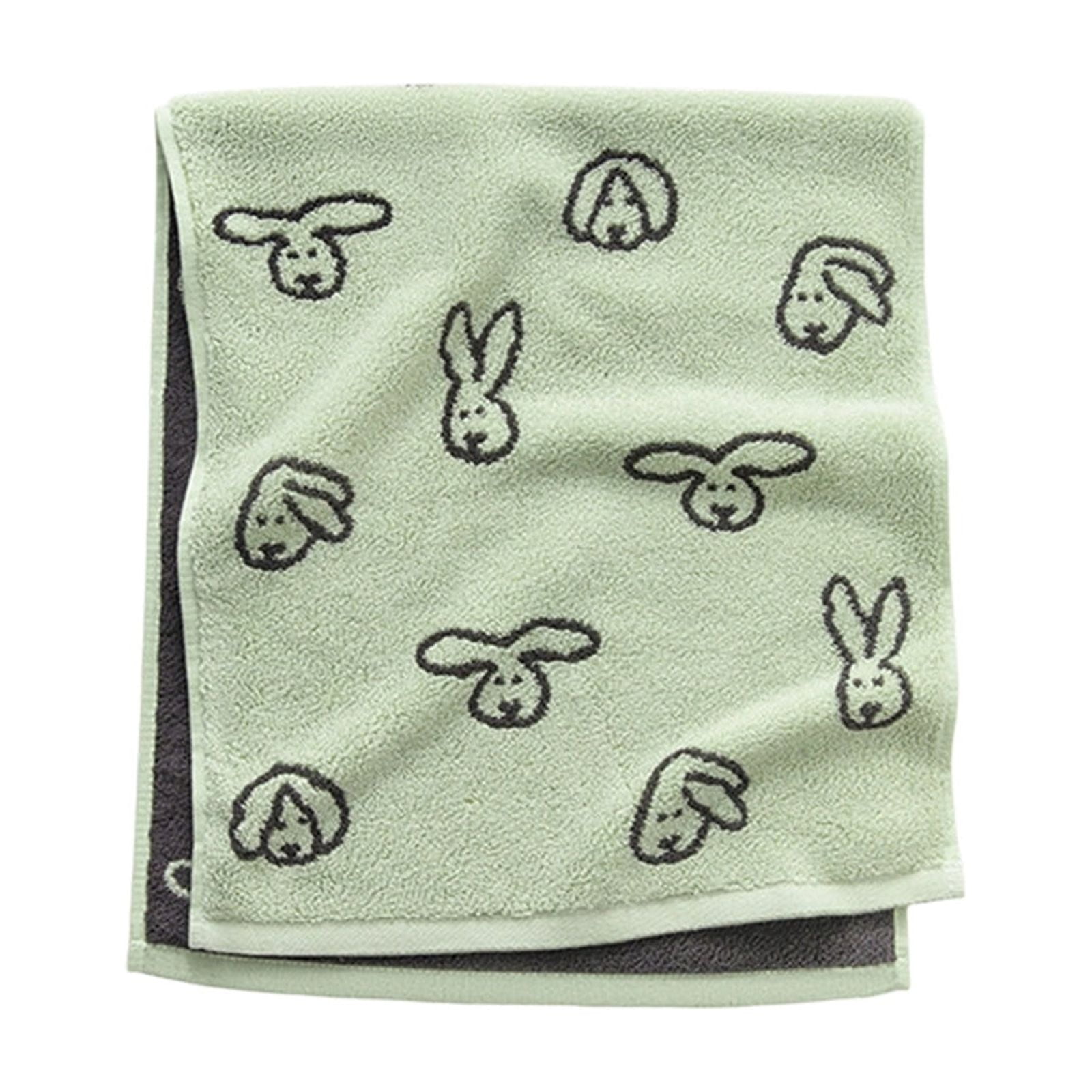 Easter Bunny Jacquard Towel Extra Thick Extra Large Absorbent Pure ...