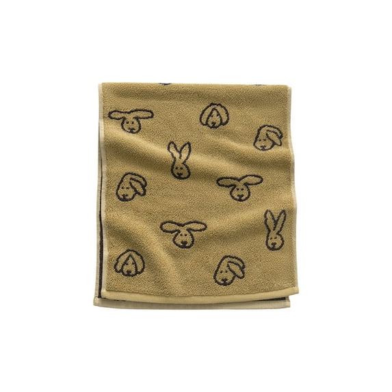 Easter Bunny Jacquard Towel Extra Thick Extra Large Absorbent Pure ...