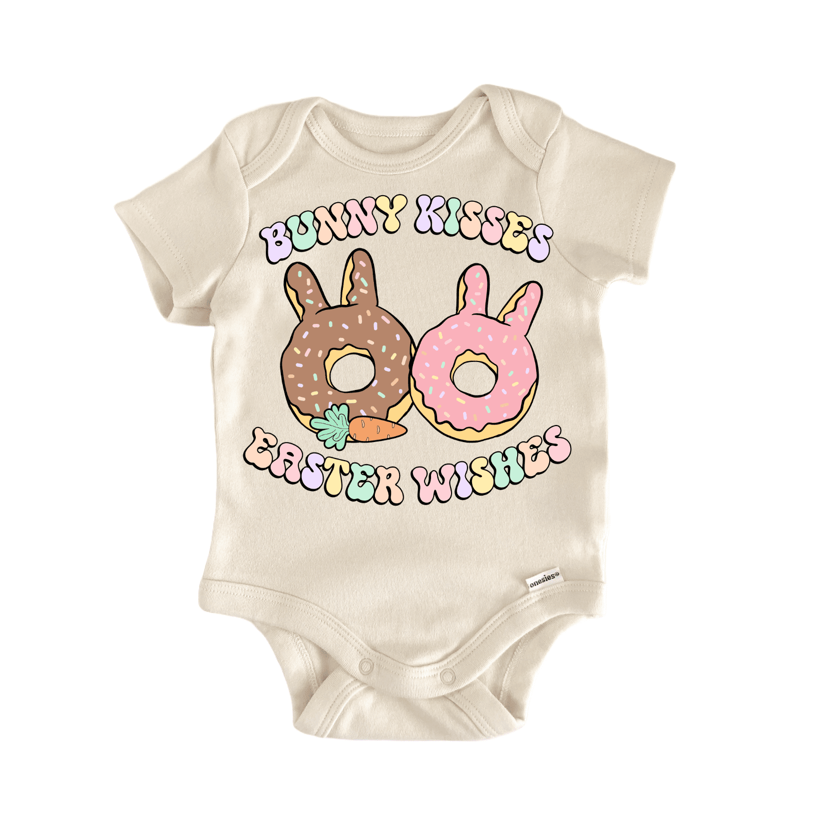 Easter Bunny Jesus Kisses Donut - Baby Bodysuit - Walmart.com
