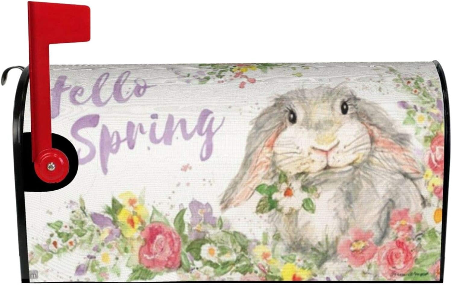 Easter Bunny Mailbox Cover Mailbox Wraps, Waterproof Mailbox Covers ...