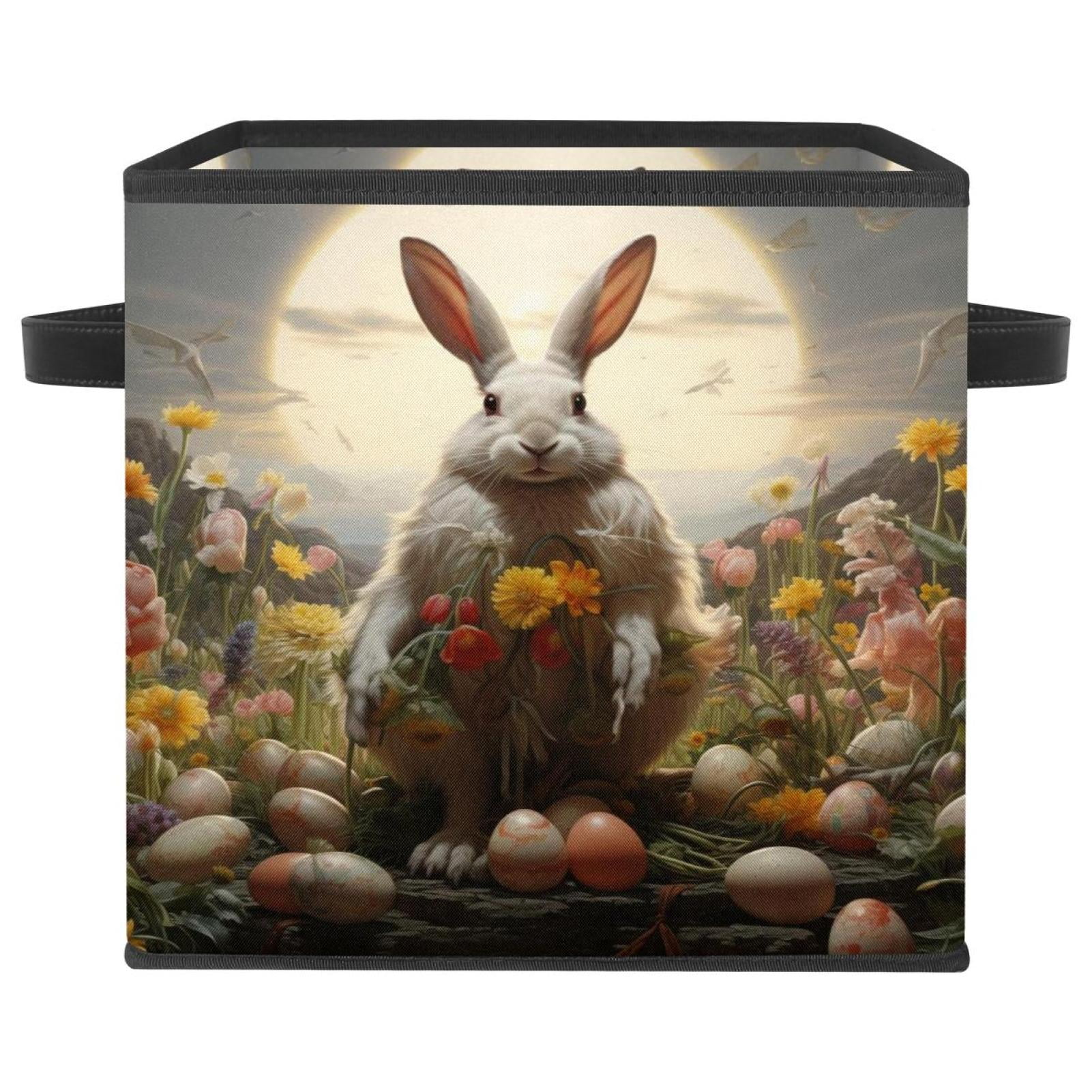 Easter Bunny N Storage Bins, Extra Large Closet Storage Cube for ...