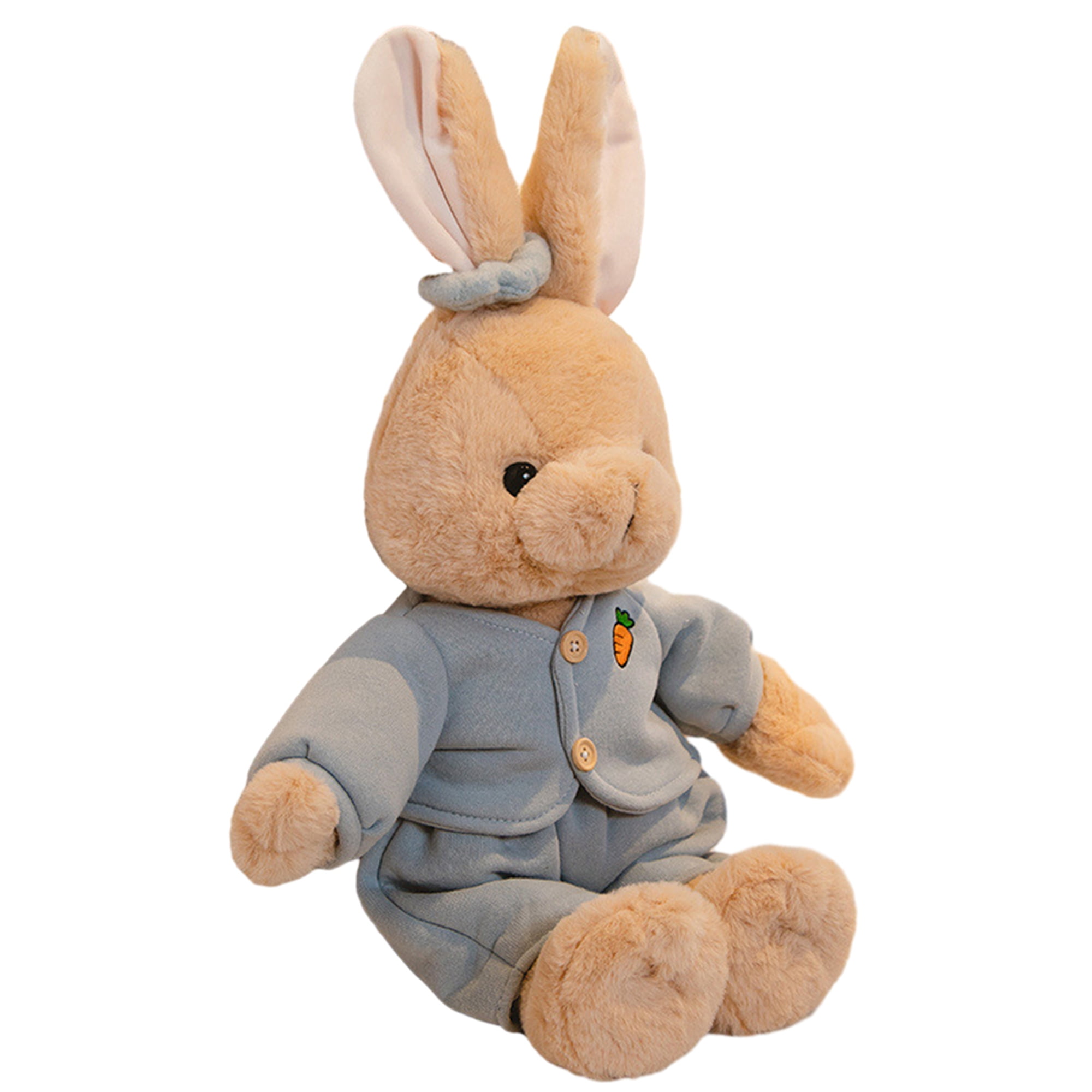 Easter Bunny Organic Linen Cotton Stuffed Animal Toy Plush Doll Best ...