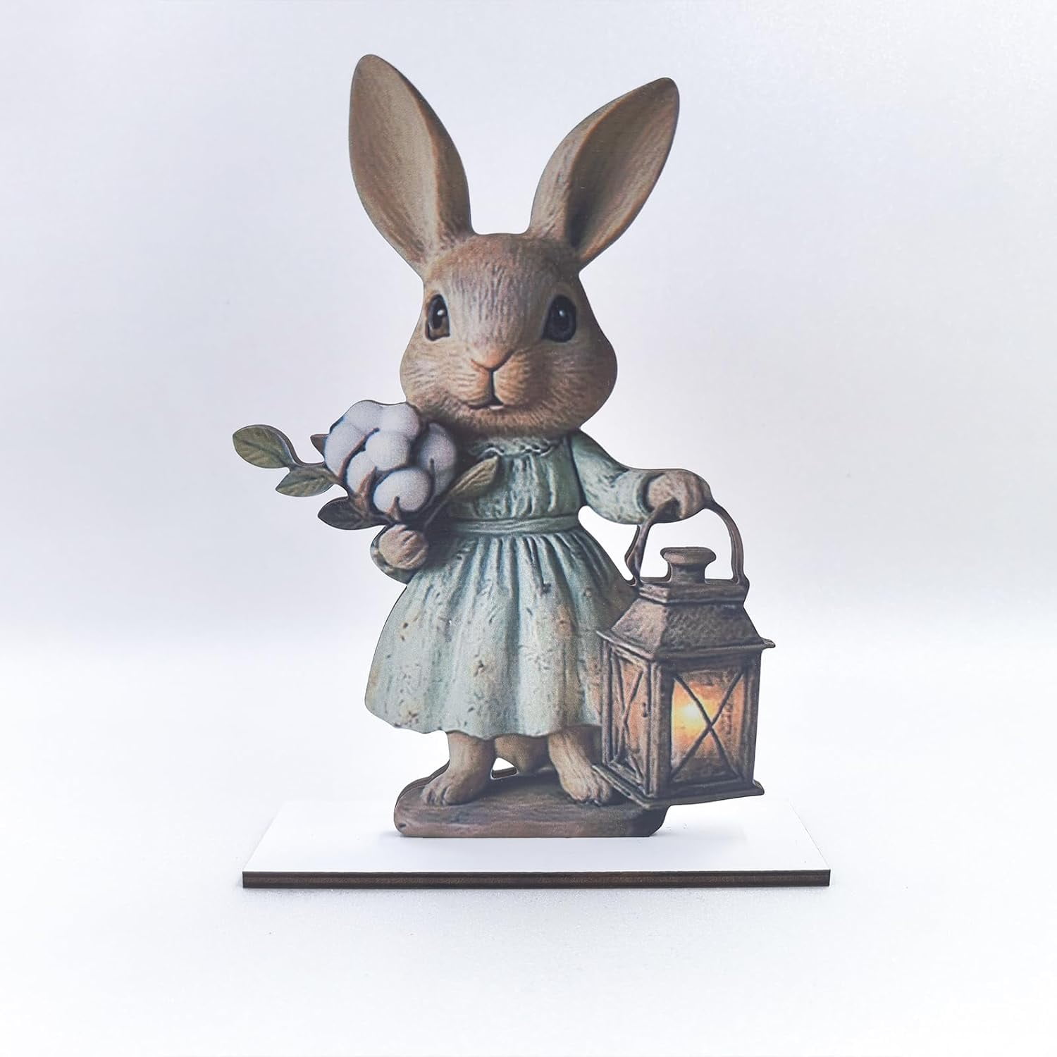 Easter Bunny Ornaments Decorations Spring Home Decor Bunny Furniture ...
