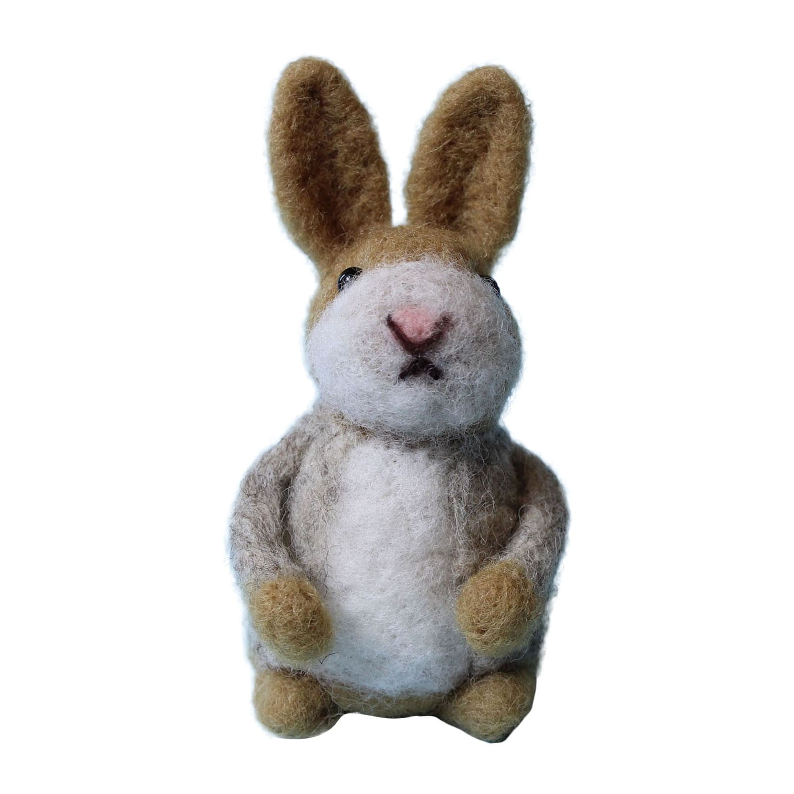 Easter Bunny Ornaments Handmade Crochet Rabbit Plush Cute Bunny Wearing ...