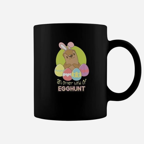 Easter Bunny Otter Egg Hunt Otters Rabbit Tee Gift Coffee Mu - Walmart.com