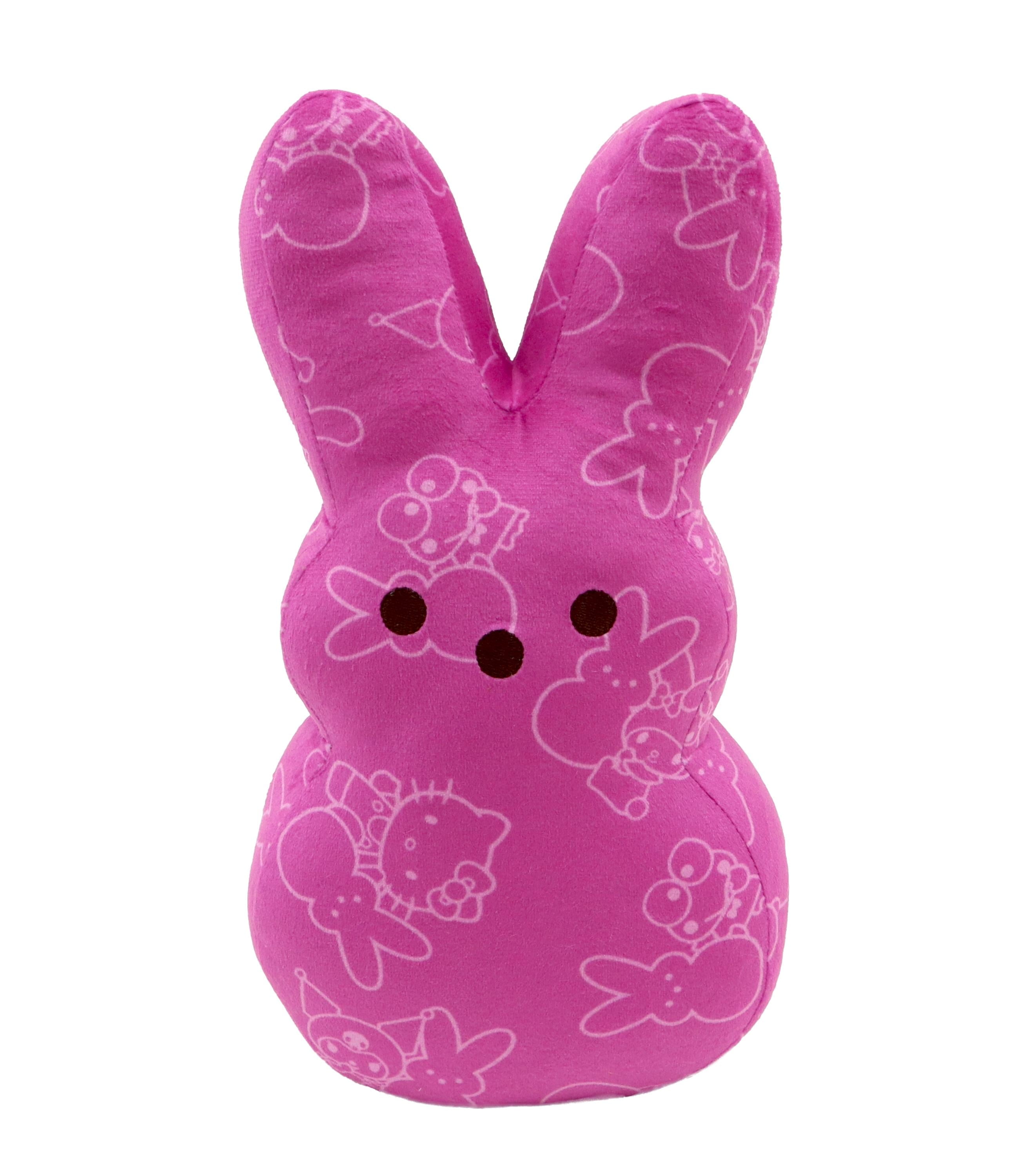 Easter Bunny Peeps Plush 12In Pink Peepsx Hello Kitty And Friends Plush ...