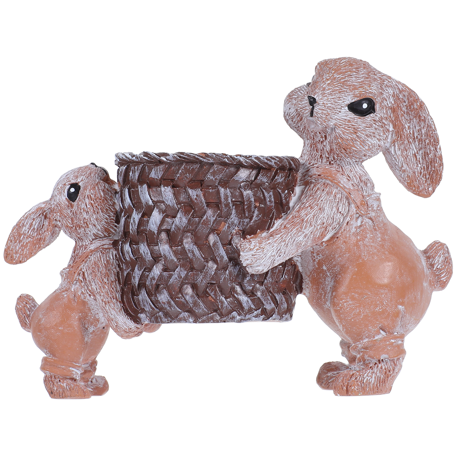 Easter Bunny Pen Holder Cute Makeup Brush Storage Tubs for Desk Office ...