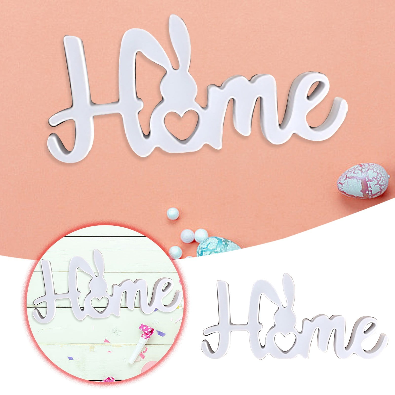 Easter Bunny Plaster Egg Bunny Silicone Atmosphere Light Egg Decoration ...