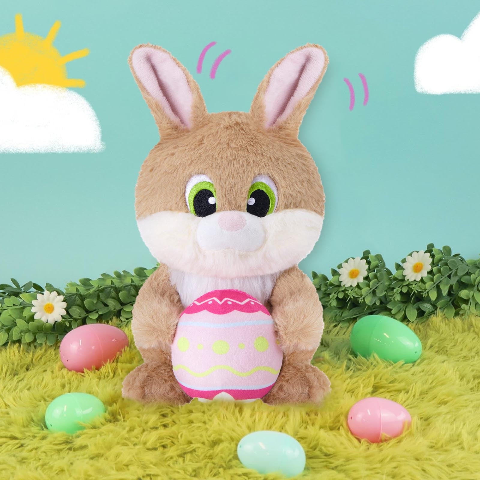 Easter Bunny Plush,Special Easter Stuffed Animal,Surprise Easter Gifts ...