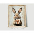 Easter Bunny Print Cute Easter Rabbit Spring Scene Easter Bunny & Gift ...
