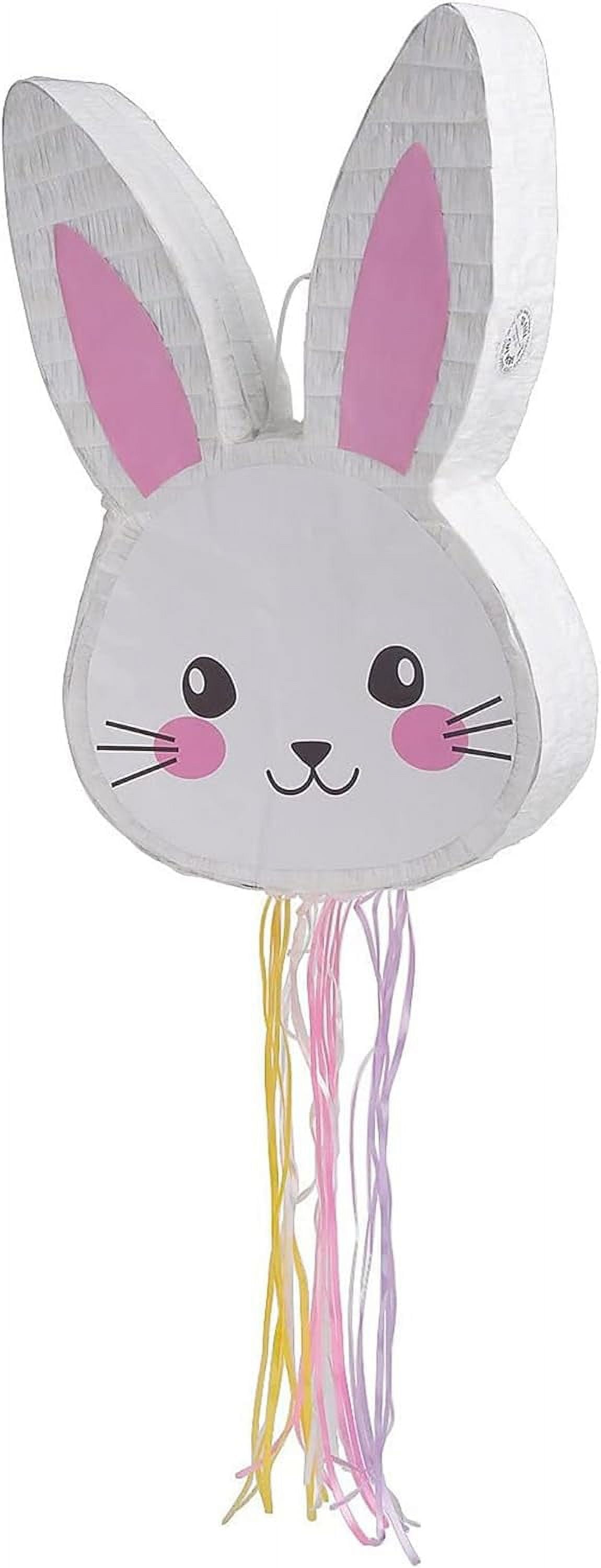 Easter Bunny Pull-String Rabbit Piñata, Party Decor, 1 Piece - Walmart.com