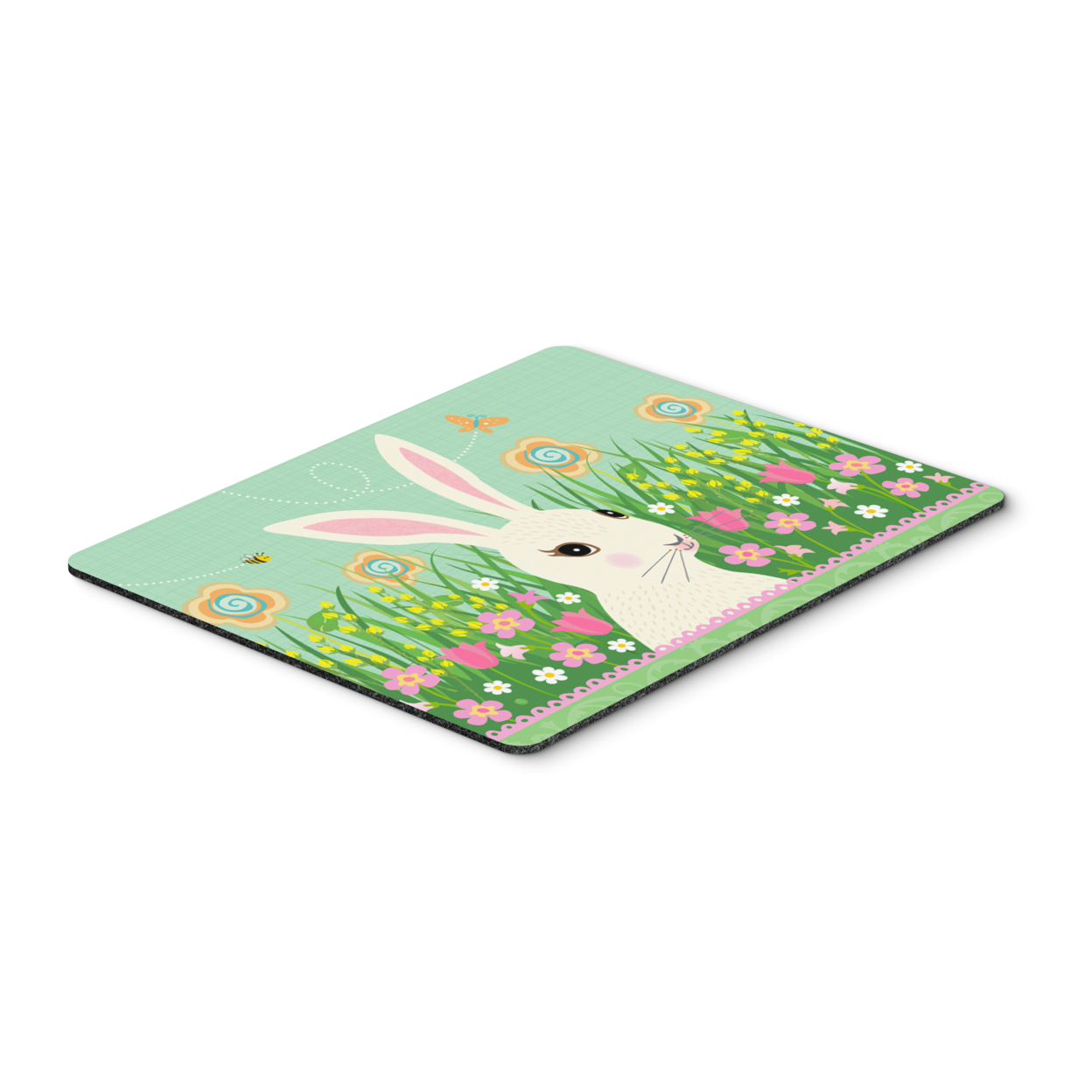 "Easter Bunny Rabbit Mouse Pad Hot Pad or Trivet" - Walmart.com
