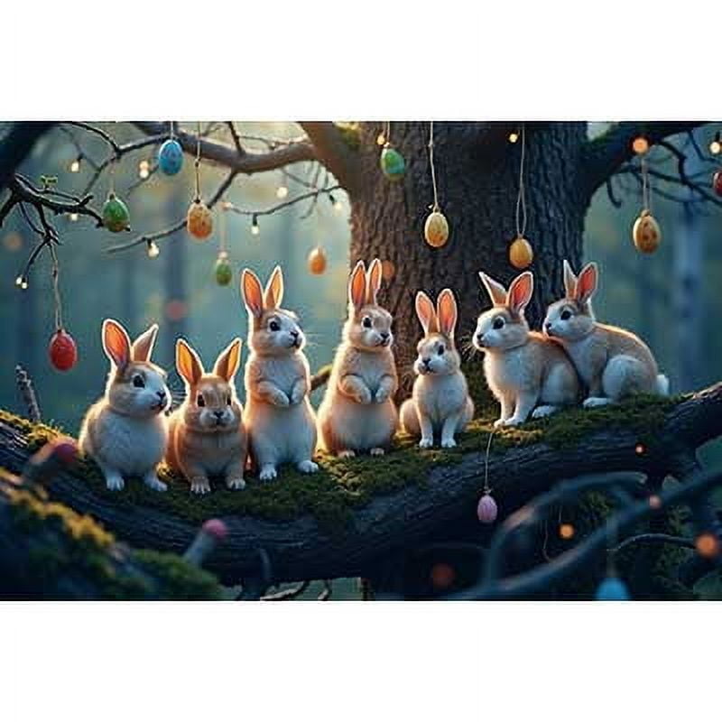 Easter Bunny Rabbit Photo Backdrop Childr Egg Hunt Party ration Photoz ...