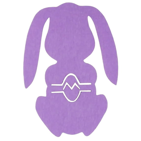 Easter Bunny Rabbit Themed Silverware Utensil Holder Bag Adorable Party ...