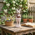 Easter Bunny Resin Home Decoration Tabletop Ornament Living Room Shelf ...