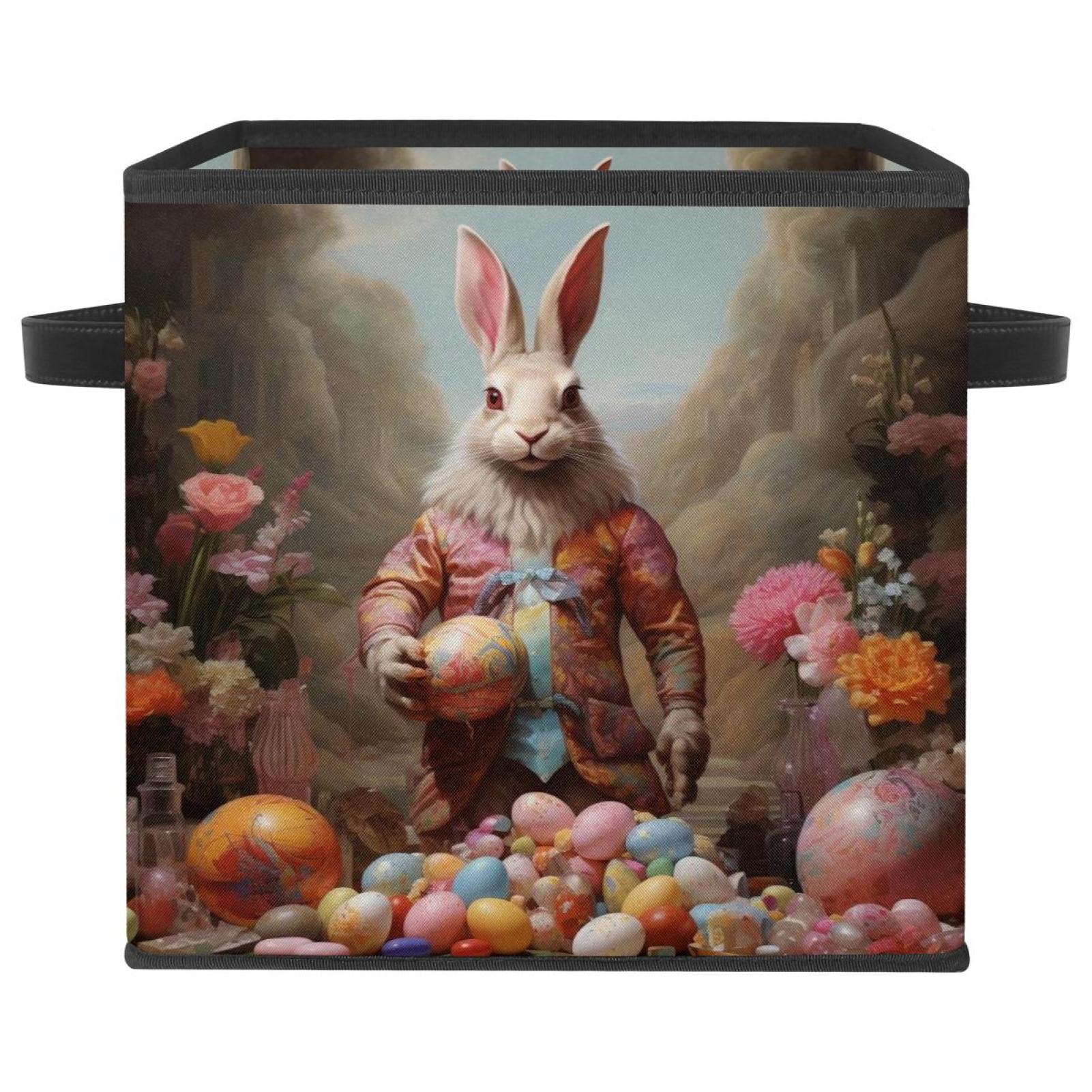 Easter Bunny S Storage Bins, Extra Large Closet Storage Cube for ...