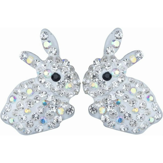 Easter Bunny Stud Earrings - Hypoallergenic Easter Jewelry for Women ...