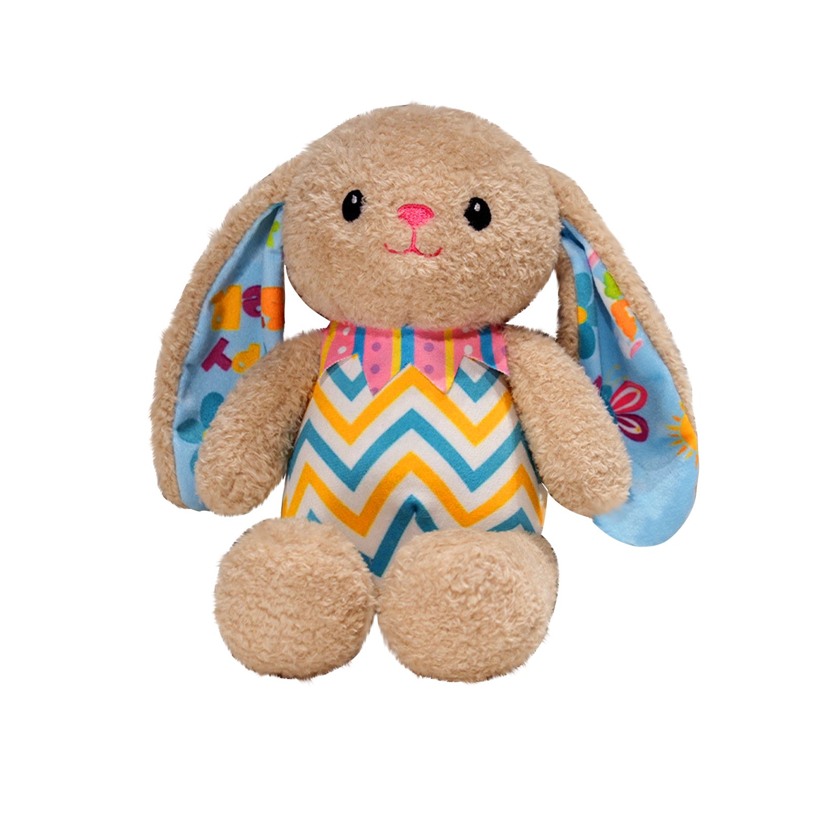 Easter Bunny Stuffed Animal with Detachable Eggshell Easter Basket ...