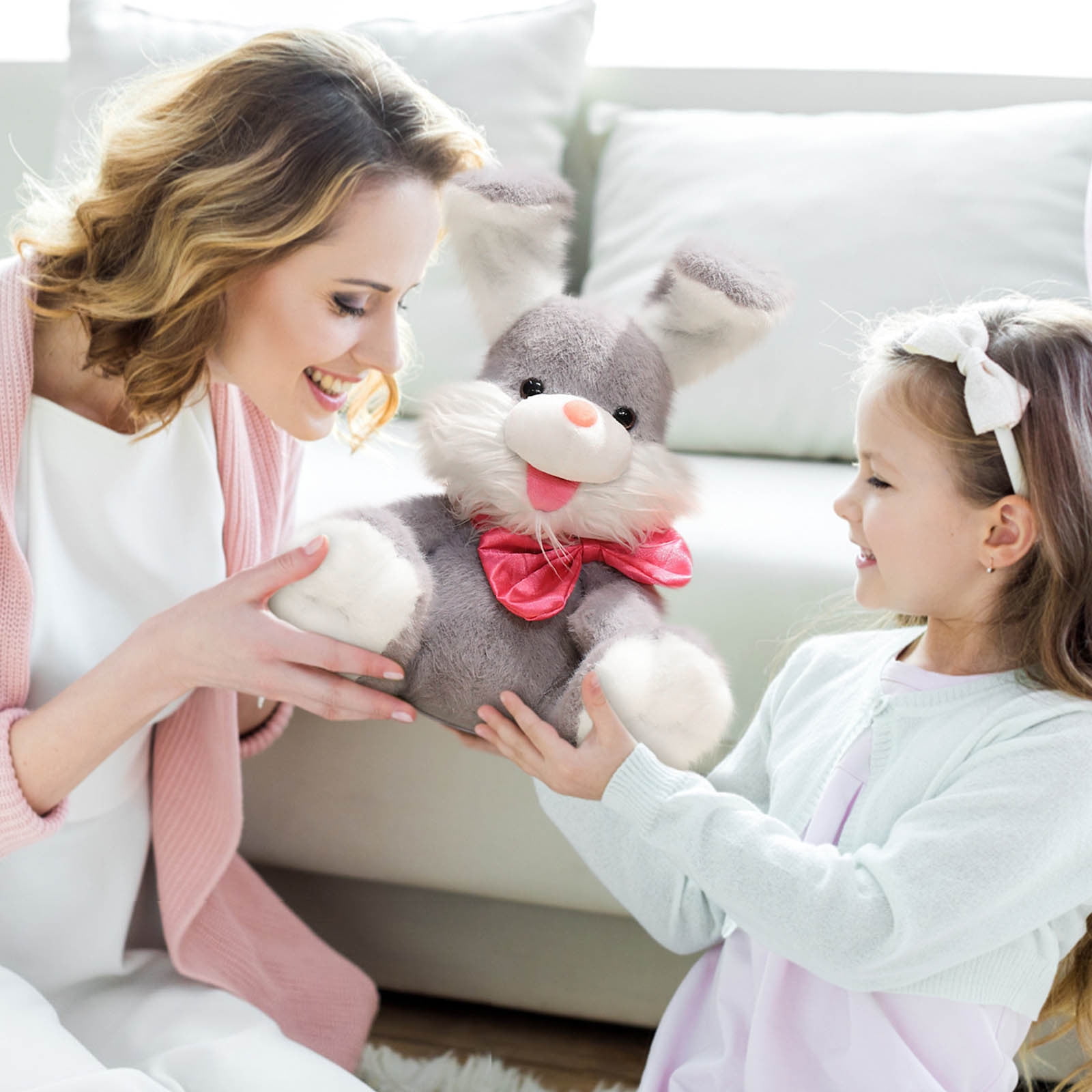 Easter Bunny Stuffed Interactive Toy | Singing Waving Floppy Ears Plush ...