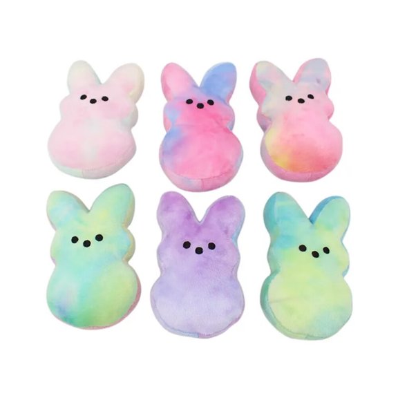 Made by Aliens Stuffed White Easter Bunny with Carrot Soft Lovely ...