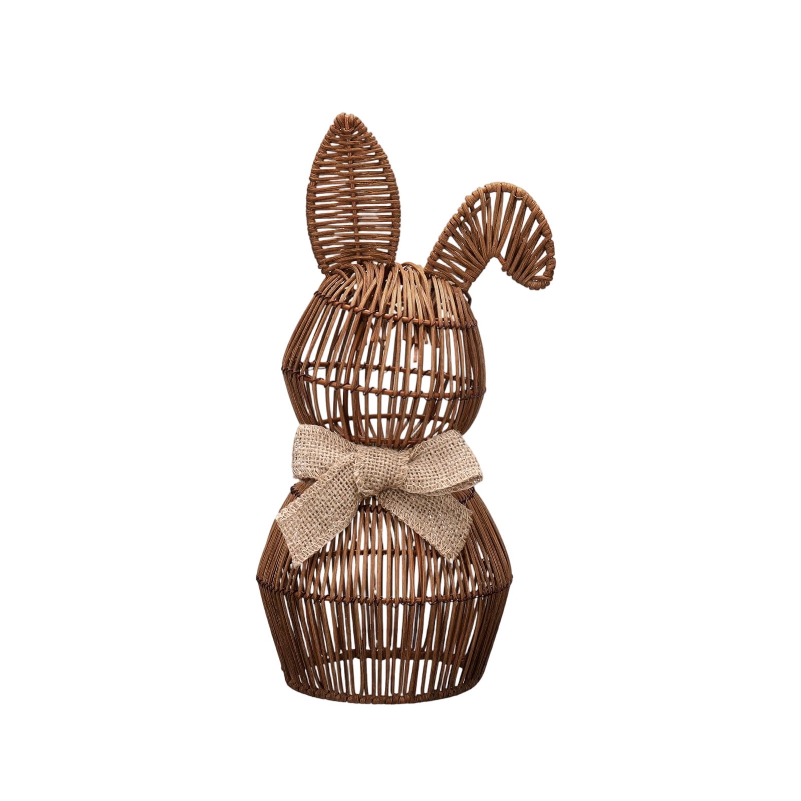 Easter Bunny Themed Handwoven Rattan Basket, Natural Rattan Material ...