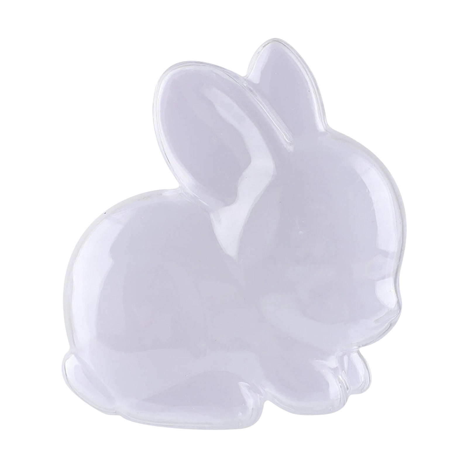 Easter Bunny Translucent Candy Storage Box, Multi Color Snack Container ...