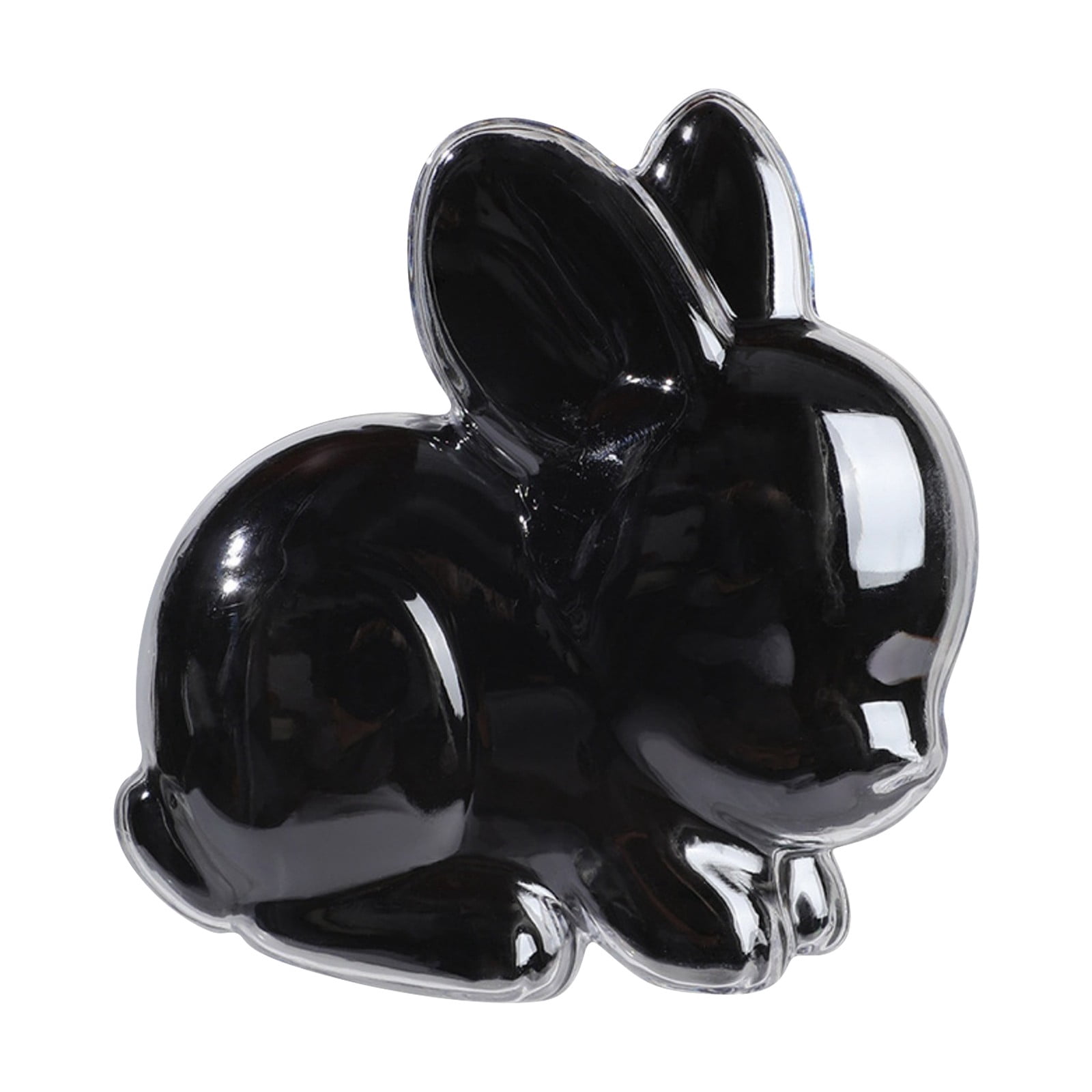 Easter Bunny Treat Boxes, Cute Rabbit Shape Plastic Candy Container ...