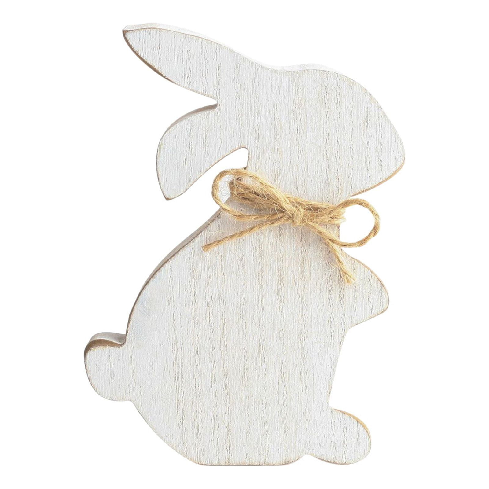 Easter Bunny Wood Cutouts 6.7 Inch Wooden Bunny Slices Blank Wooden ...