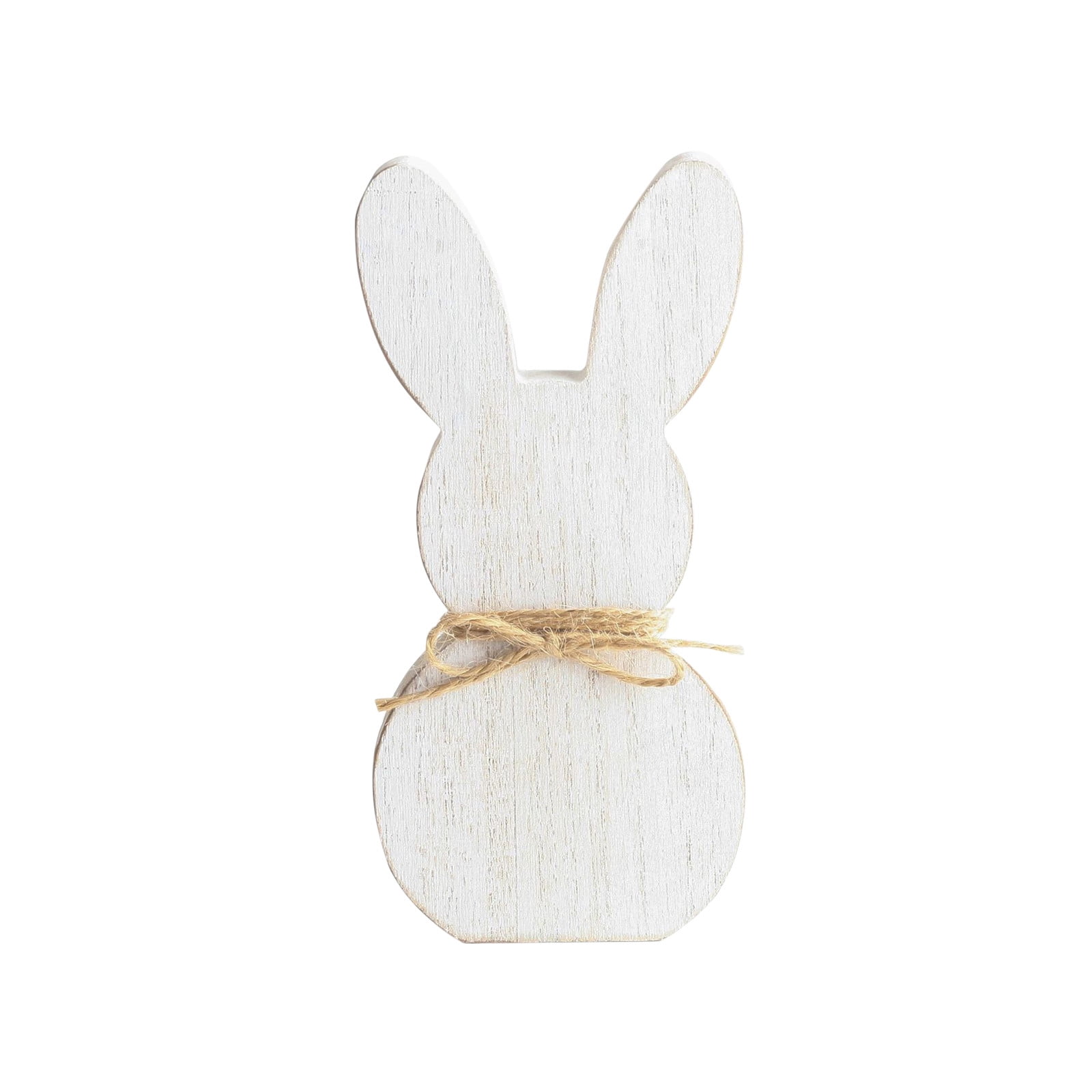 Easter Bunny Wood Cutouts 6.7 Inch Wooden Bunny Slices Blank Wooden ...
