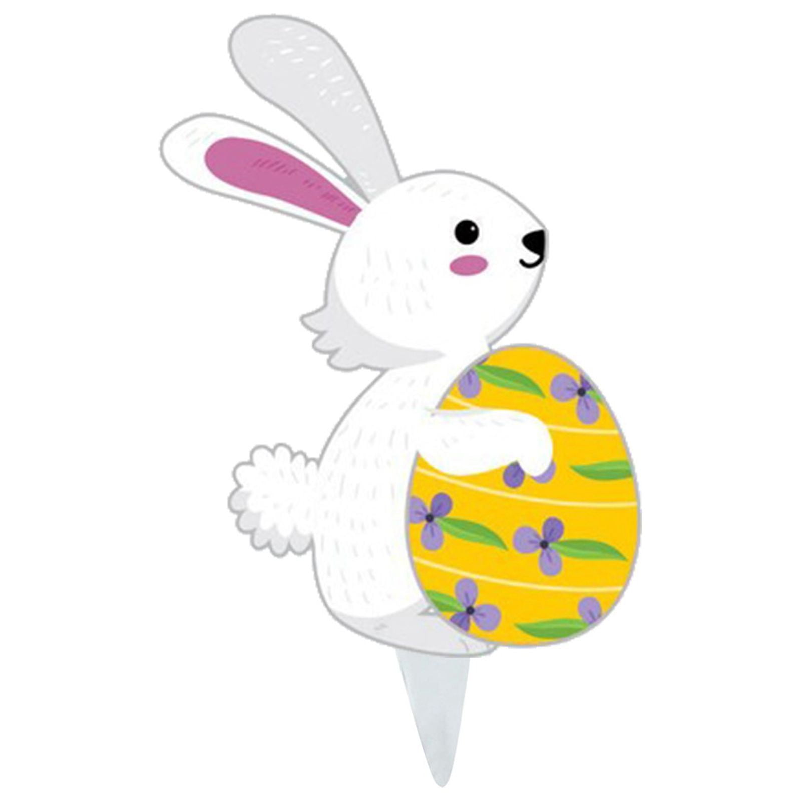 Easter Bunny Yard Signs Easter Yard Decorations Rabbit Yard Stakes ...