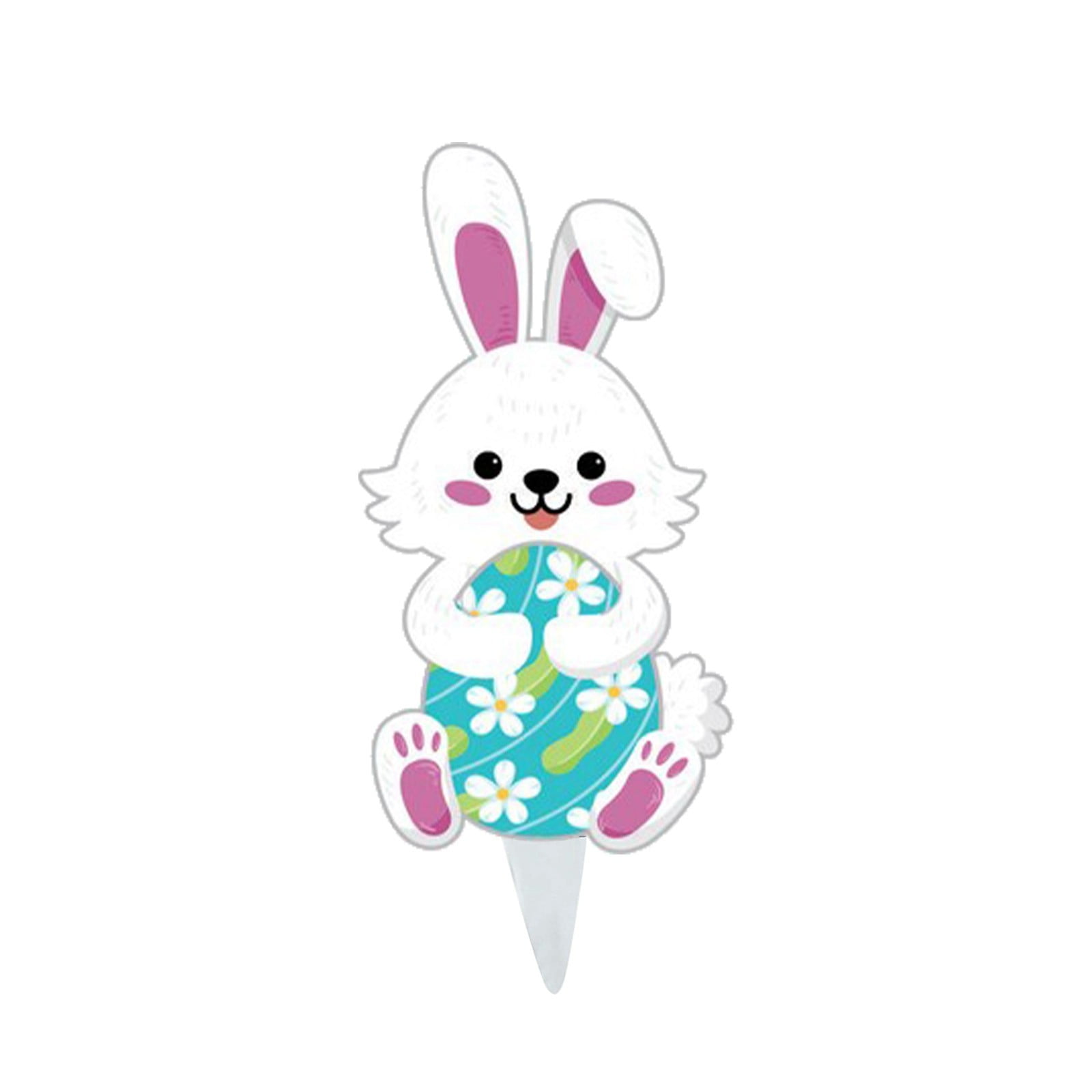 Easter Bunny Yard Signs Easter Yard Decorations Rabbit Yard Stakes ...