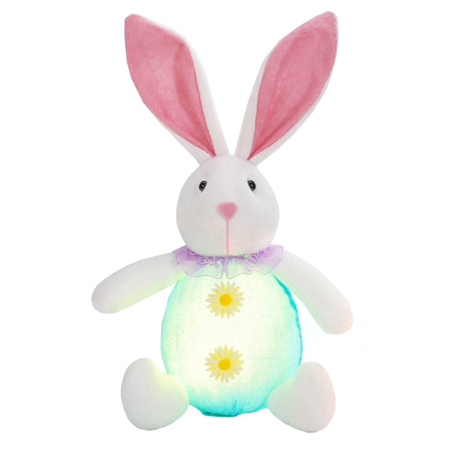 Easter Bunny decorationsAdorable Plush Bunny Night Light for Kids Soft ...