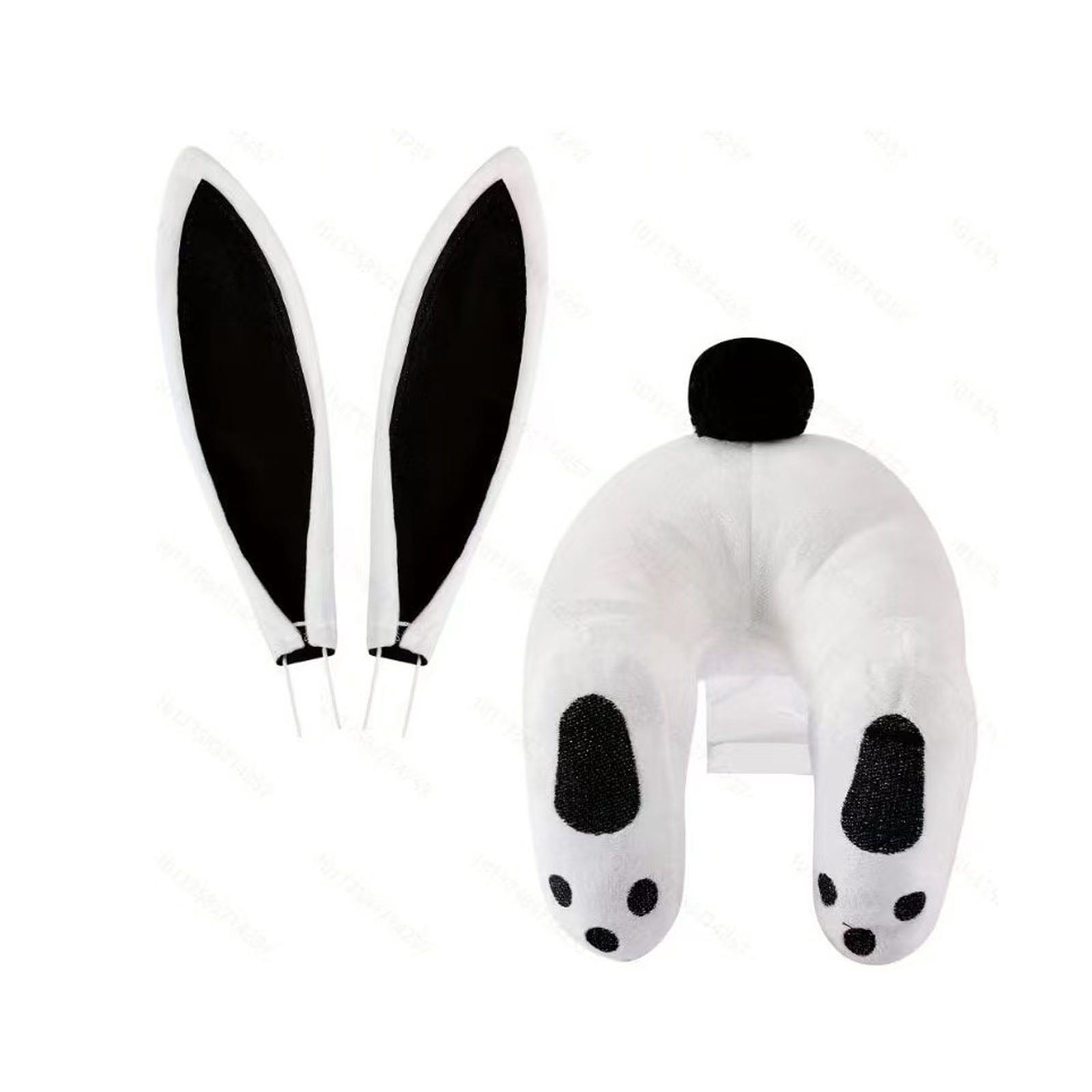 Easter Butt Wreath Decor Bunny Butt with Ears DIY Welcome Sign Wreath ...