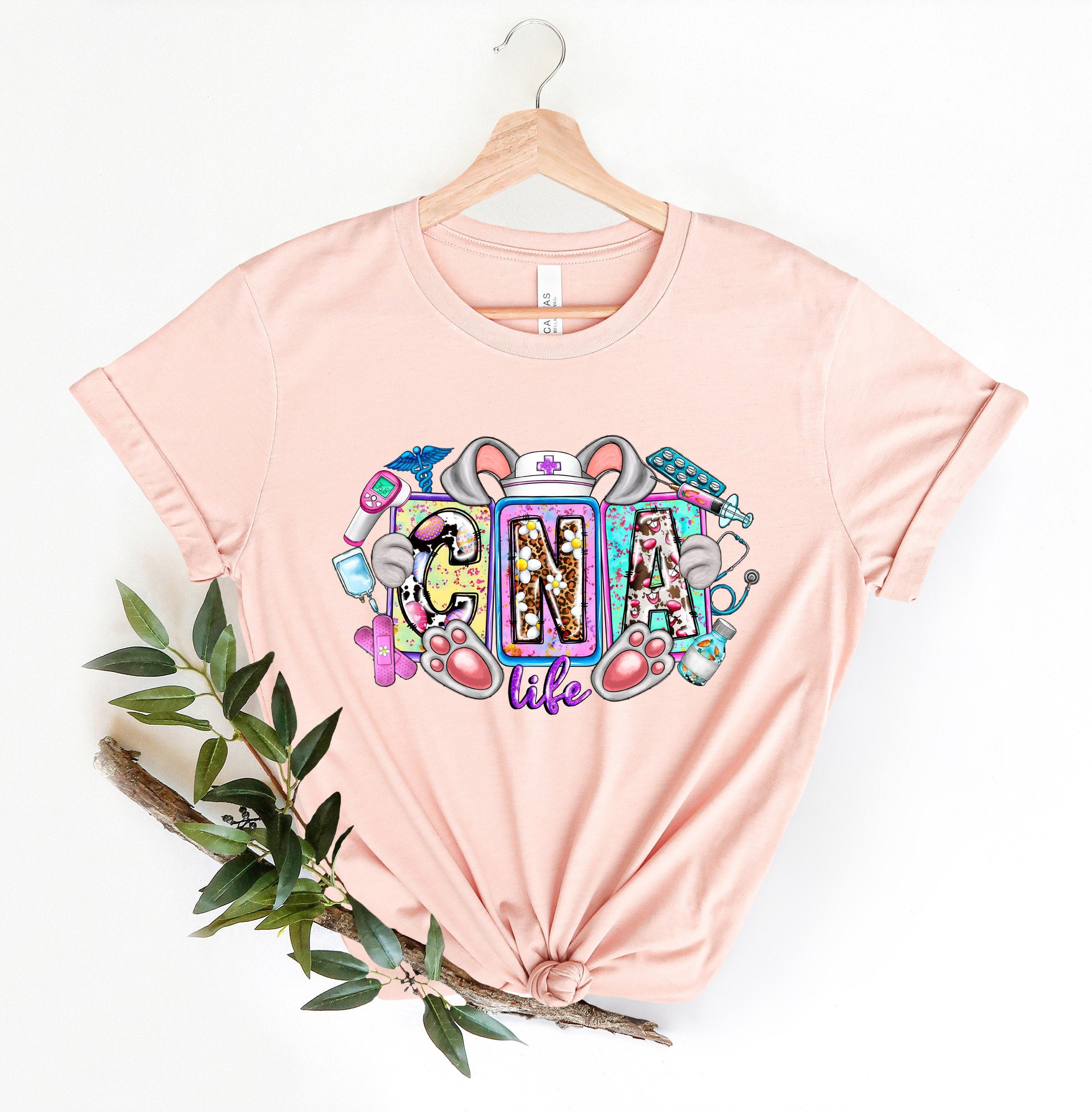 Easter CNA Shirt Easter Day Shirt ,CNA Nurse T-Shirt, Certified Nursing ...