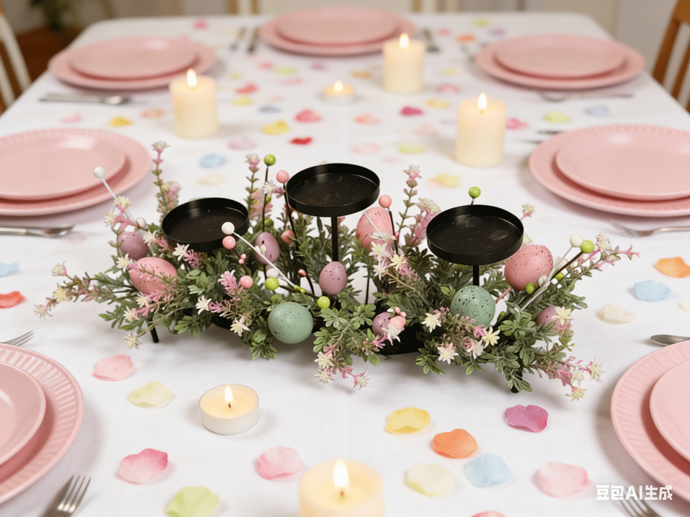 Easter Candle Holder Ornament 2026, Spring Easter Decorations with ...