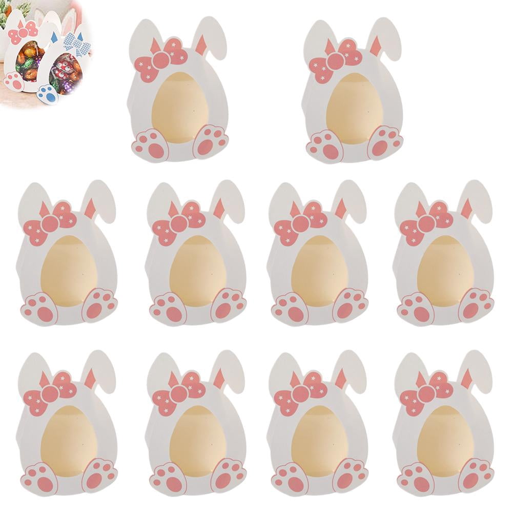 Easter Candy Cards for Kids, 10 Pack DIY Treat Holders with Clear Dome ...