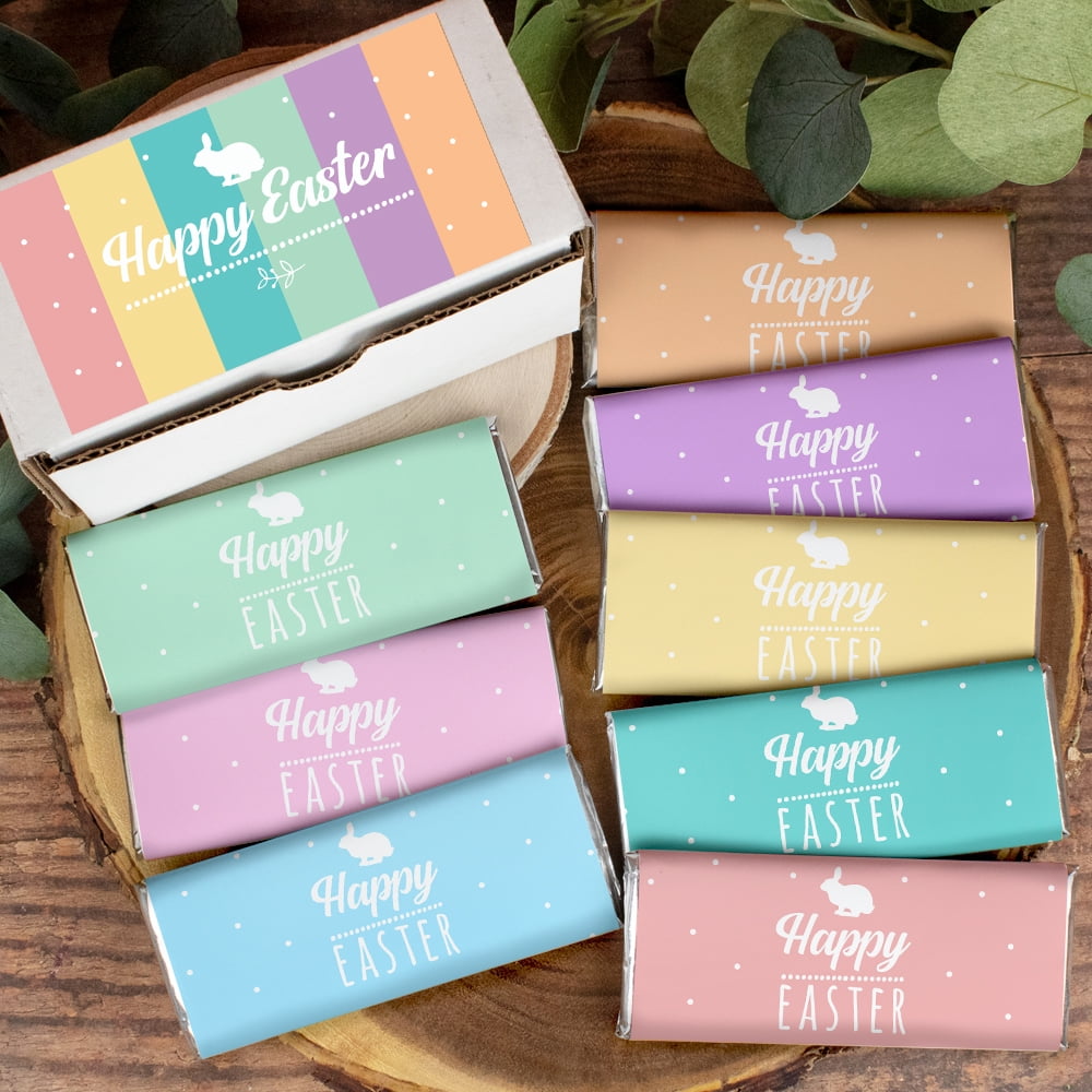 Easter Candy Gift - Hershey's Chocolate Bar Gift Box (8 bars/box ...