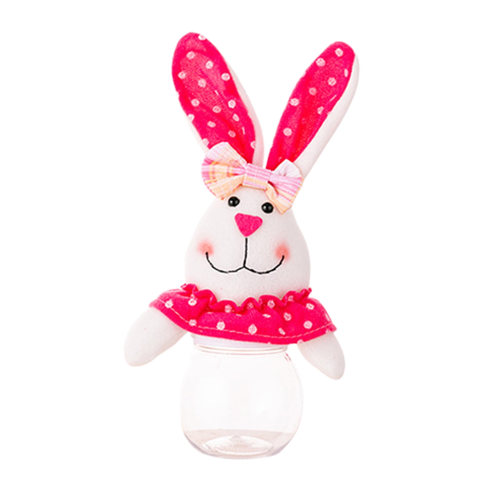 Easter Candy Jar, Clear Candy Tank With Easter Rabbit Shape, Easter ...