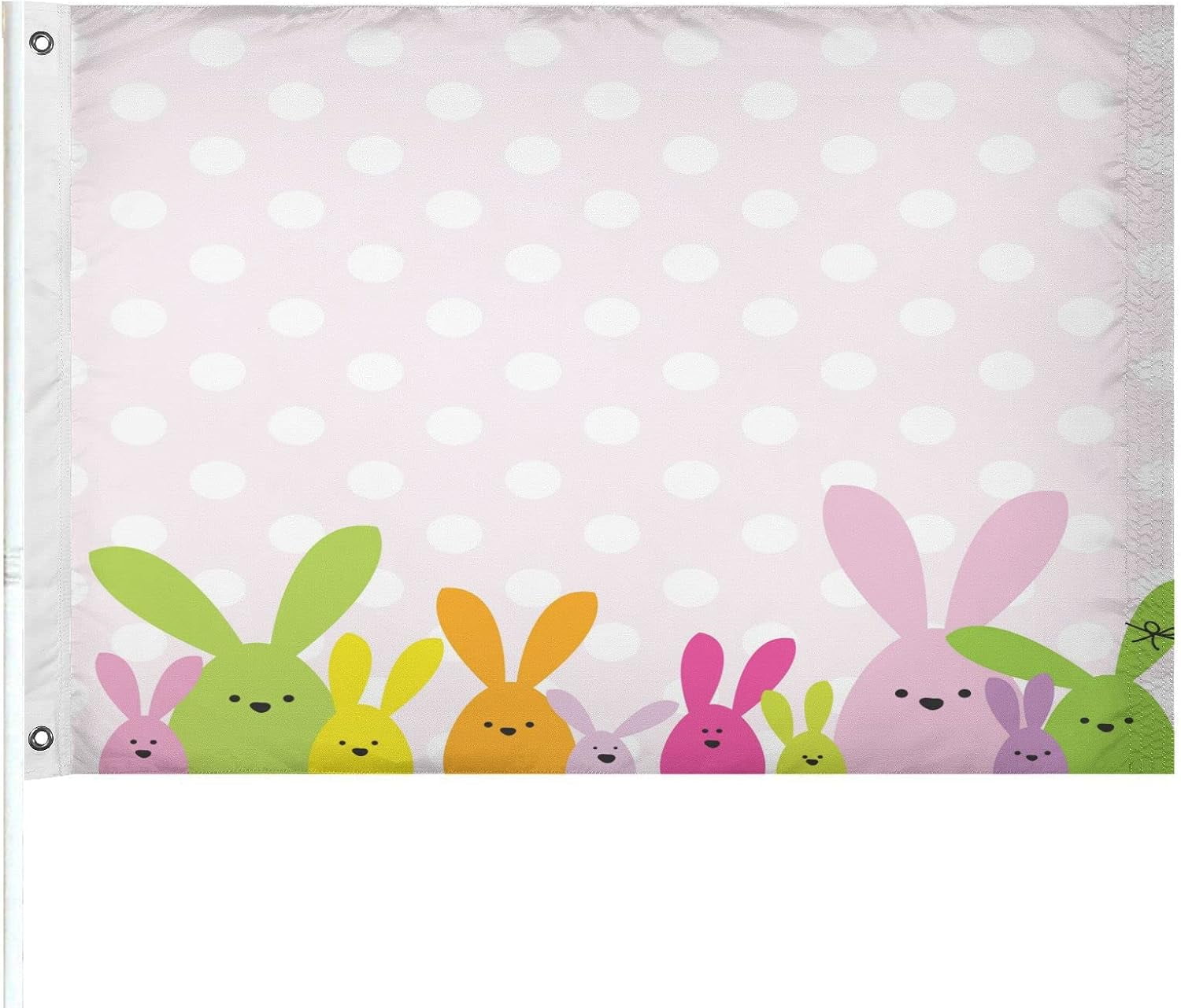 Easter Card Copy Space Flag Outdoor Garden Flag for Outside Funny Flags ...