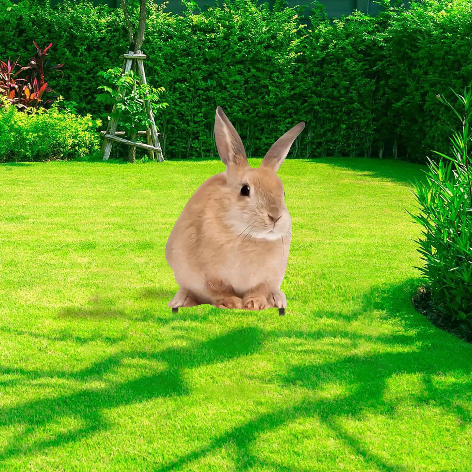 Easter Card Slot, Outdoor Acrylic Garden Stake Realistic Animal ...