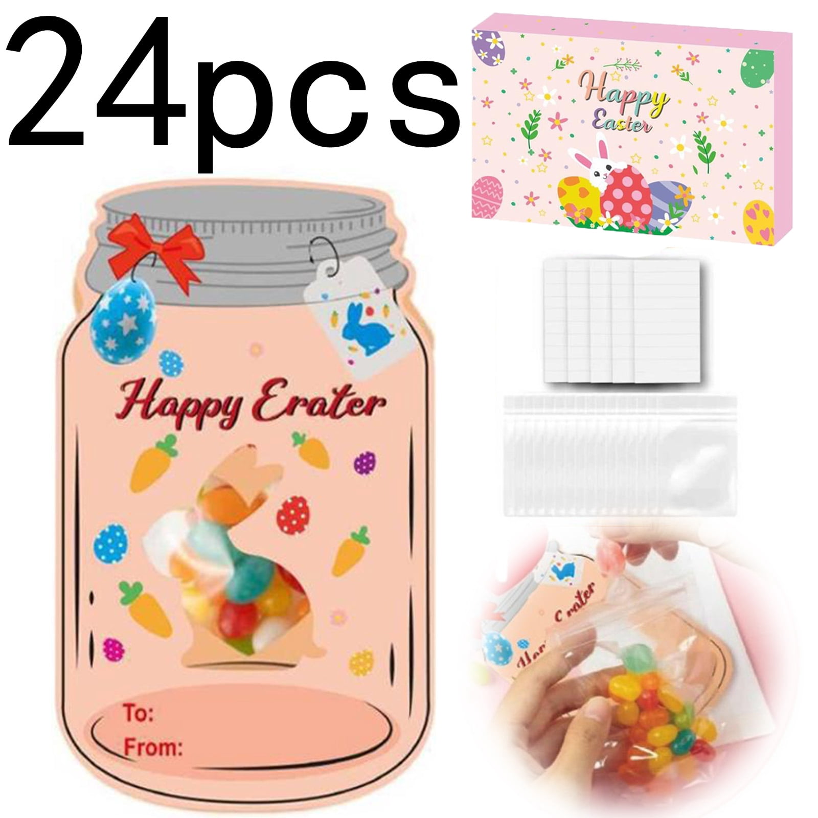 Easter Cards,Easter Gift,Mason Jar Cards,Mason Jar Cards For Treats ...