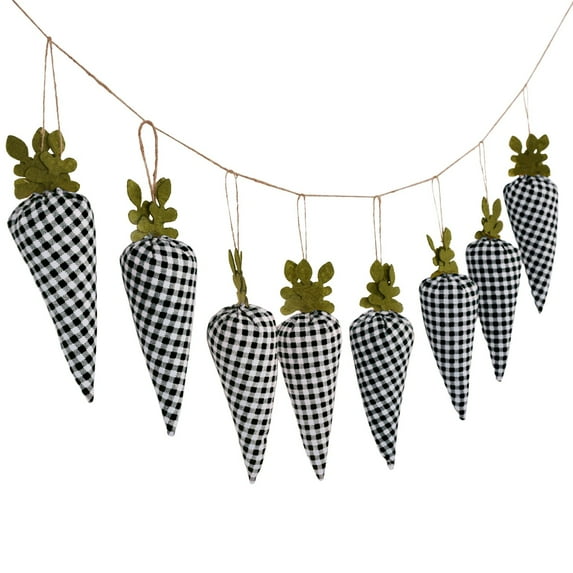 Easter Carrot Banner, Bunny Spring Wall Hanging Garland Decor, Party ...