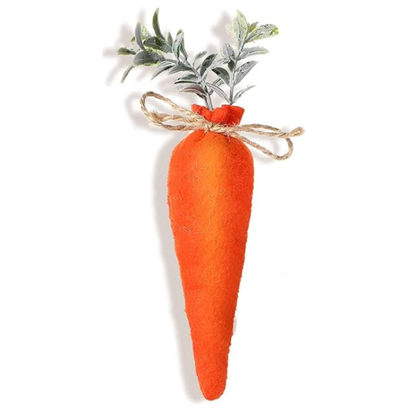Easter Carrot Decorations Checkered Dotted Carrot Pendant Home Holiday ...