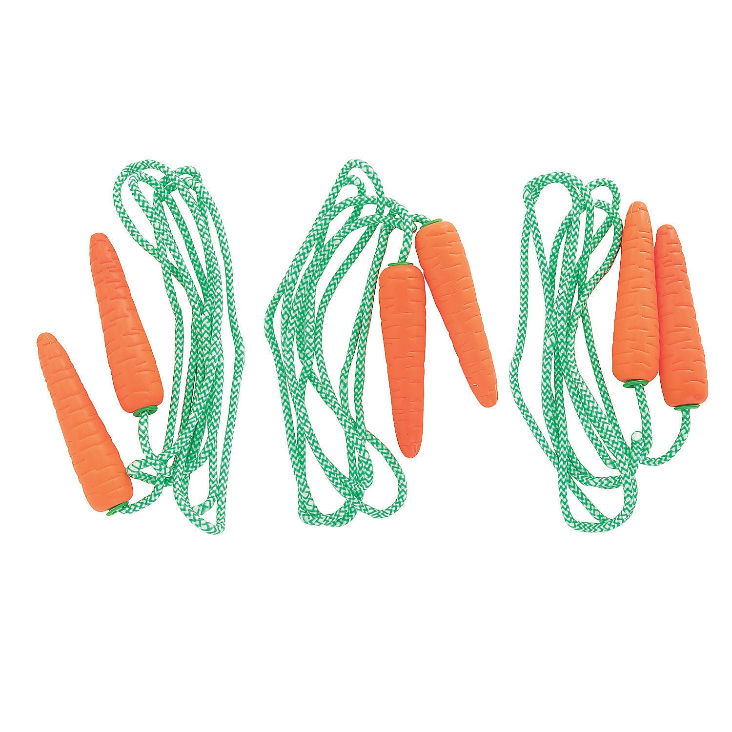 Walmart Easter Carrot Jump Ropes, Kids Toys, Basket Fillers, 12 Pieces ...